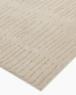 Quince Cobble Hand-loomed Wool Rug