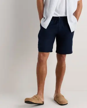 Quince 9" Linen Shorts - Deep Navy