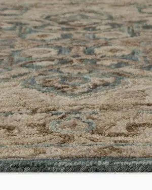 Quince Brenner Wool Rug - Blue