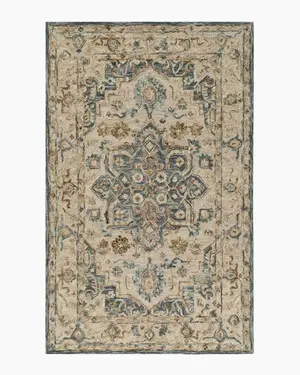 Quince Brenner Wool Rug - Blue