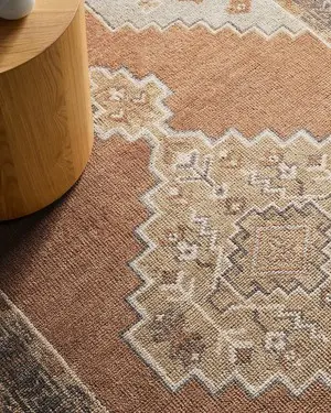 Quince Chloe Hand-knotted Wool Rug - Cognac