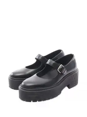 Hermès Leather Loafers With Platform Heel