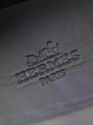 Hermès Leather Loafers With Platform Heel