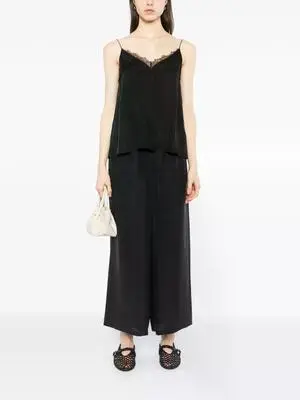YEAREAST Lace V-neck Top