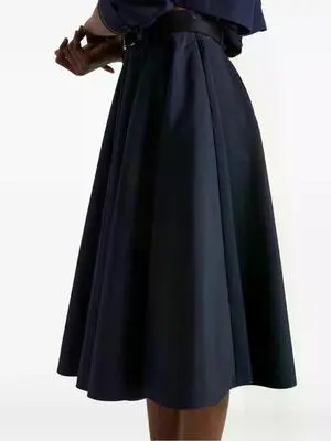 Prada Poplin Midi-skirt