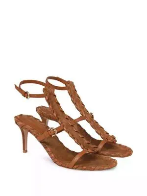GIANVITO ROSSI Braided Strap Sandals