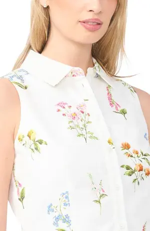 Ted Baker London Floral Crop Top
