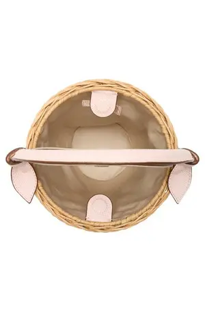 Pamela Munson The Jane Woven Rattan Basket Bag