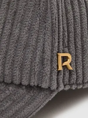 REISS Caitlin Cotton Corduroy Baseball Cap