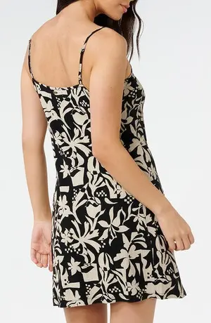 Rip Curl Surf Dreams Rib Minidress - Black