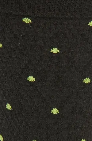 Paul Smith Naven Polka Dot Dress Socks - Black