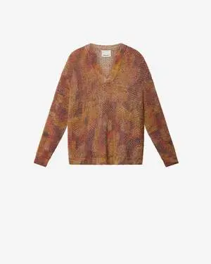 Isabel Marant Étoile Raoul Printed Knit Sweater