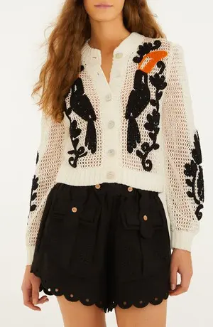 Farm Rio Crew Neck Knitwear For Women