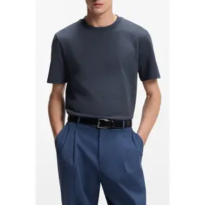 BOSS Thompson Solid T-shirt - Blue