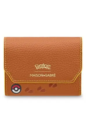 MAISON DE SABRE Leather Trifold Wallet - Pikachu