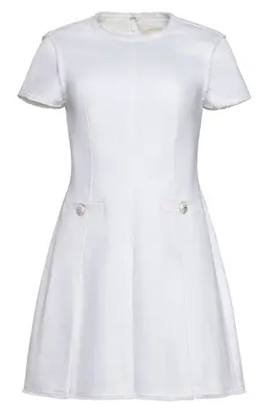 Cinq À Sept Nova Stretch Denim Minidress