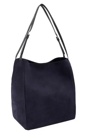 Vince Large Josie Suede Tote - Coastal