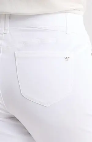Wit & Wisdom Bennett High Waist Crop Bootcut Jeans