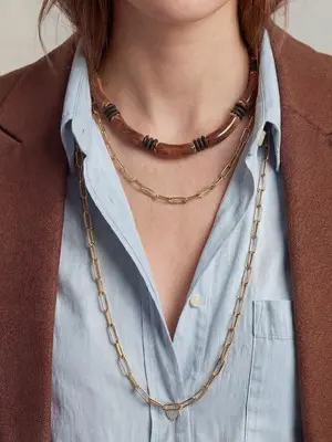 BY LILLA Rooftop Necklace