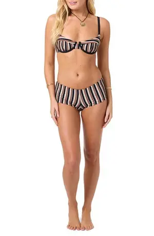 O'Neill Sand Dollar Stripe Underwire Bikini Top