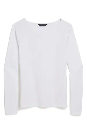 Vineyard Vines Boat Neck Stretch Cotton Top