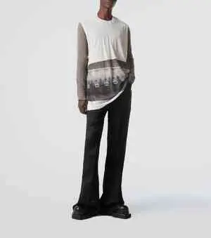 Rick Owens Bolan Twill Bootcut Pants
