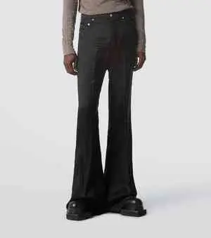 Rick Owens Bolan Twill Bootcut Pants