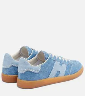 Hogan Denim Sneakers - Blue