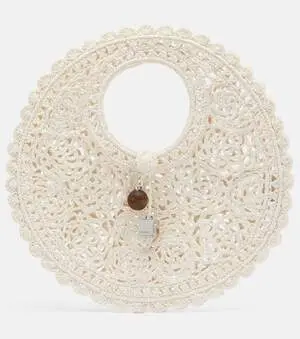 Jacquemus Spiaggia Small Crochet Top-handle Bag