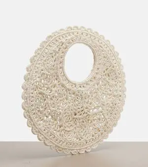 Jacquemus Spiaggia Small Crochet Top-handle Bag