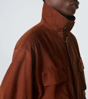 LEMAIRE Suede Field Jacket