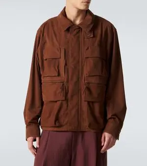 LEMAIRE Suede Field Jacket