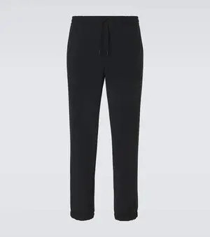 Moncler Striped Sweatpants - Black
