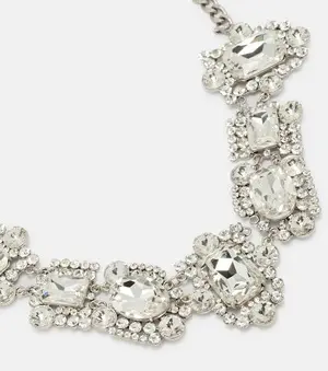 SELF-PORTRAIT Crystal-embellished Necklace