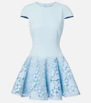 SELF-PORTRAIT Lace Mini Dress
