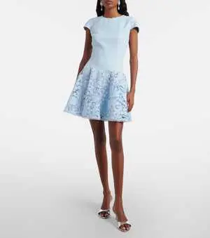 SELF-PORTRAIT Lace Mini Dress