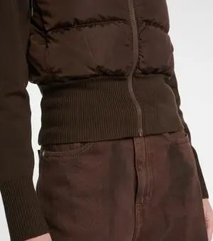 Canada Goose Hybridge® Wool-blend Down Jacket