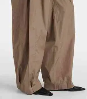 THE ROW Iven Wide-leg Pants - Green