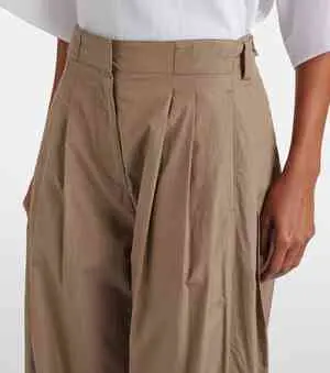 THE ROW Iven Wide-leg Pants - Green
