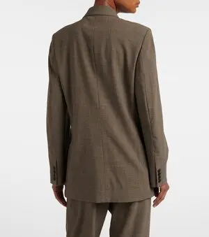 THE ROW Devlin Wool Blazer - Grey