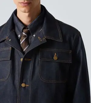 Thom Browne Denim Trucker Jacket