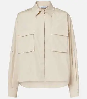 Max Mara Tenue Cotton Poplin Shirt