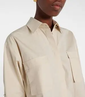 Max Mara Tenue Cotton Poplin Shirt
