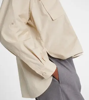 Max Mara Tenue Cotton Poplin Shirt