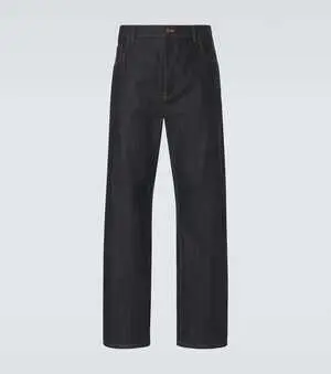 Thom Browne Cropped Straight Jeans - Blue