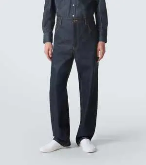 Thom Browne Cropped Straight Jeans - Blue
