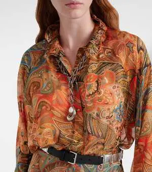 Etro Embellished Chain Necklace