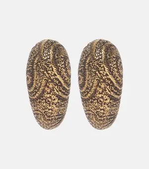 Etro Arnica Small Earrings - Brown