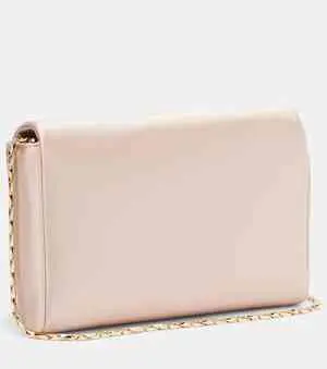 Max Mara Satin Clutch - Pink
