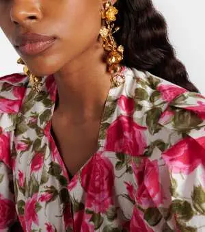 Chloé Bouquet Floral Drop Earrings
